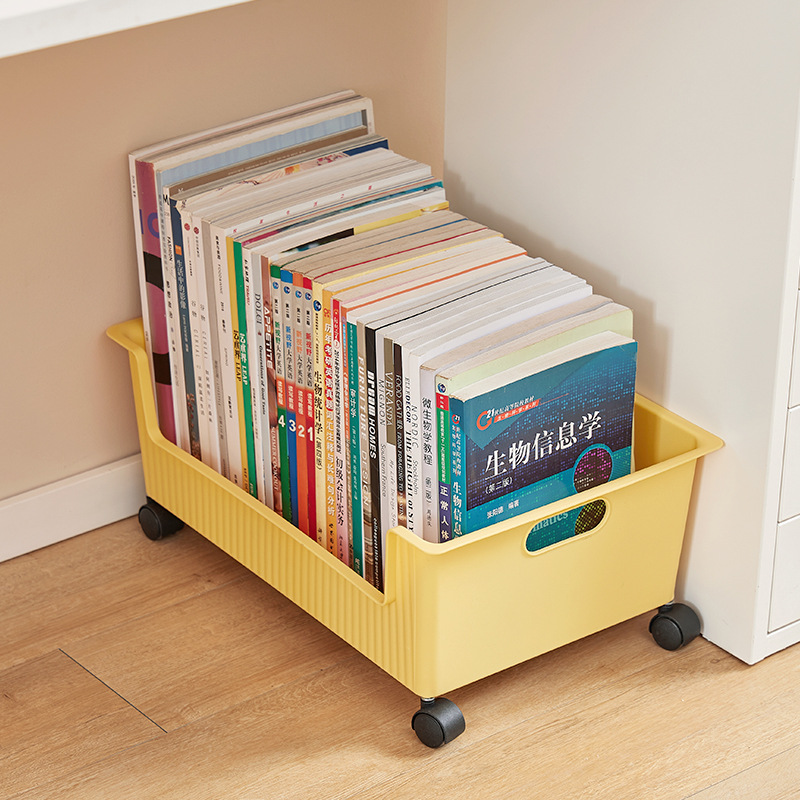 Multi Function Pulley Scroll Storage Basket Trolley with Wheel Roller ...