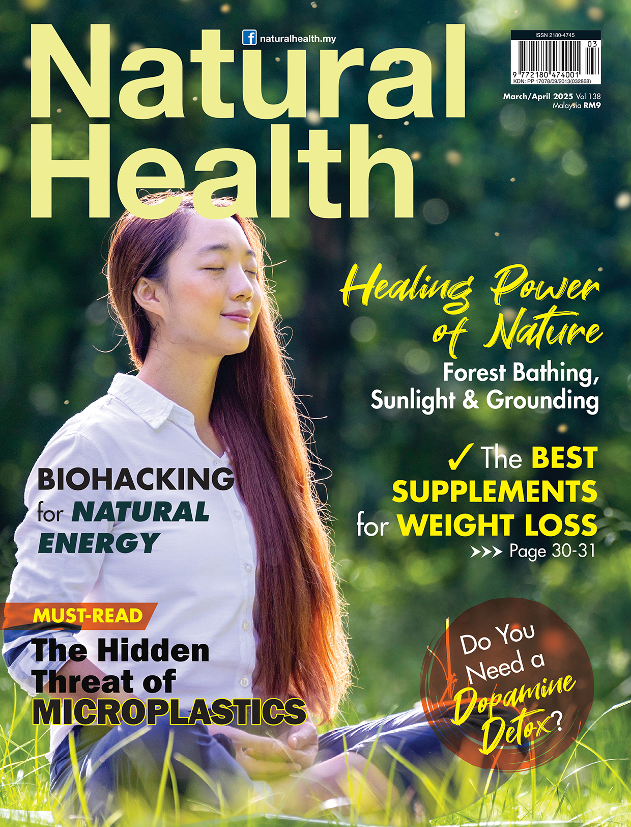 Natural Health Magazine English Edition (March/April 2025) | Shopee ...