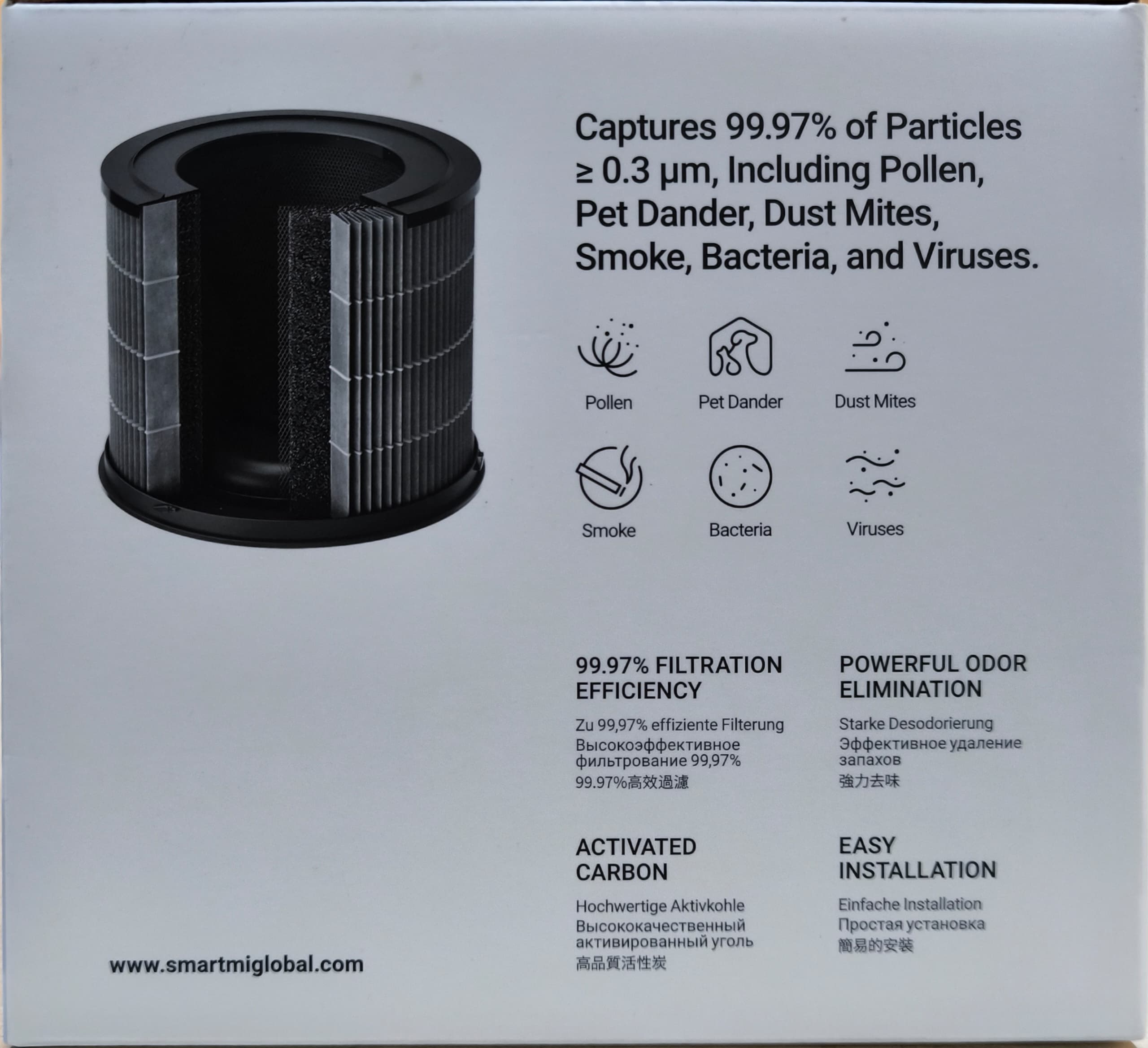 Smartmi Air Purifier P1 Odor Filter | Shopee Malaysia