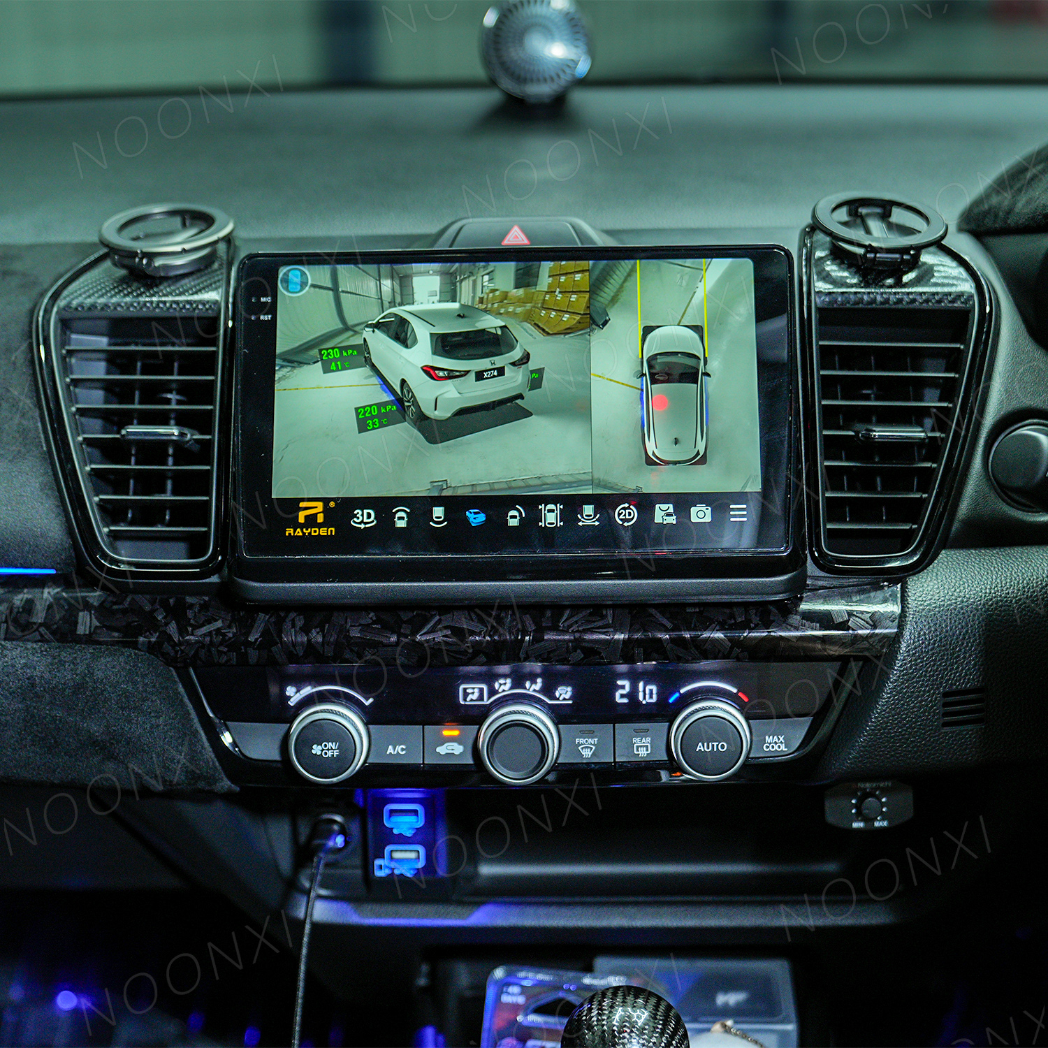 9 Inch Android Player For Honda City 2020 2021 2022 2023 AHD Carplay ...