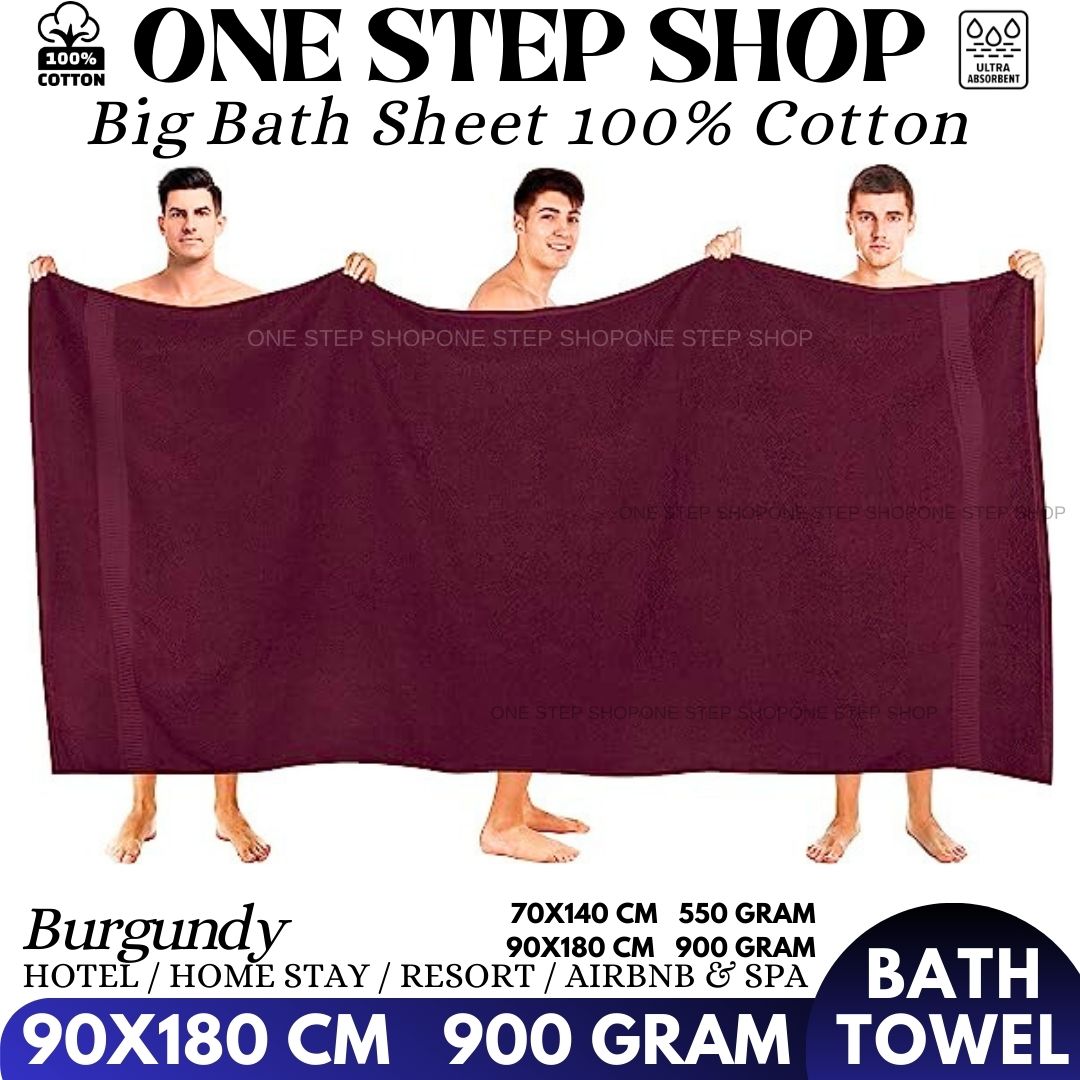 Bathsheet Towel 90x180cm Hotel Premium Fulfy Towel Spa Towel Saloon ...