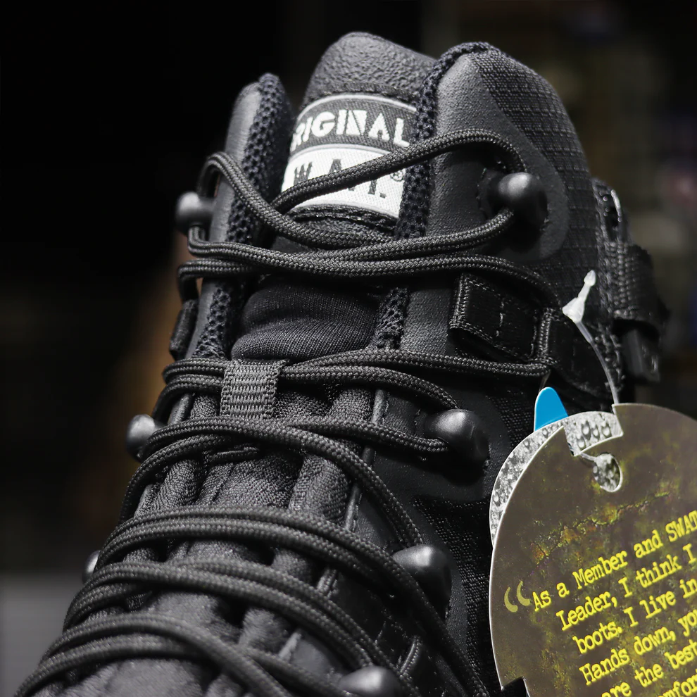 Original SWAT Alpha Fury 8" Side-Zip Waterproof Polishable Toe Boot ...