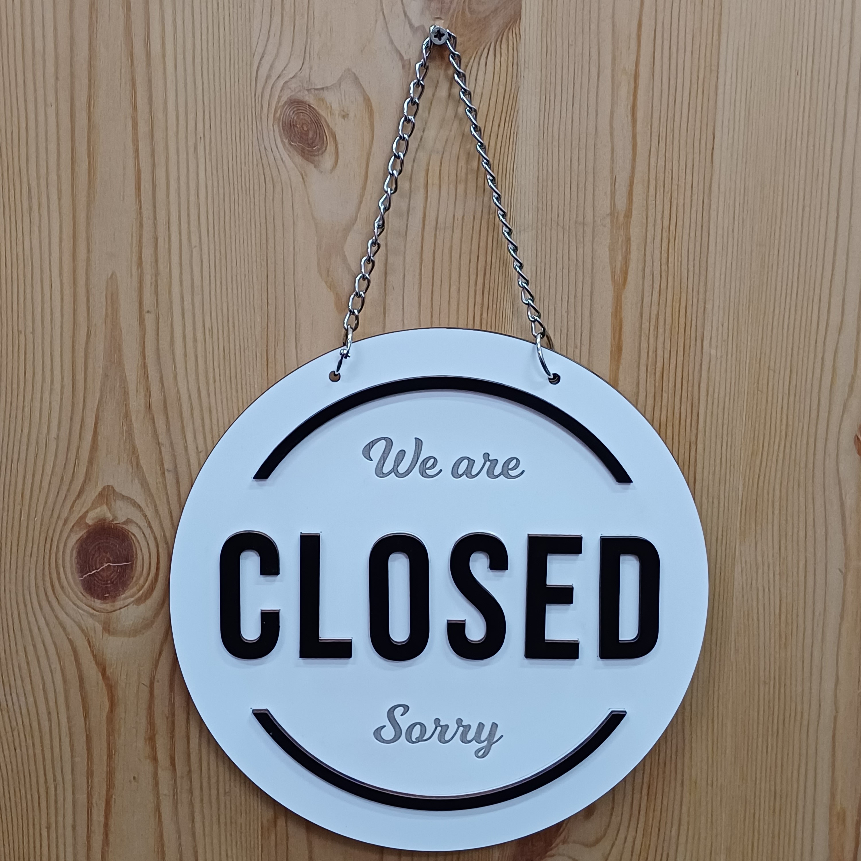 Sign Open Close Indoor signage Papan Tanda Tutup Buka | Shopee Malaysia