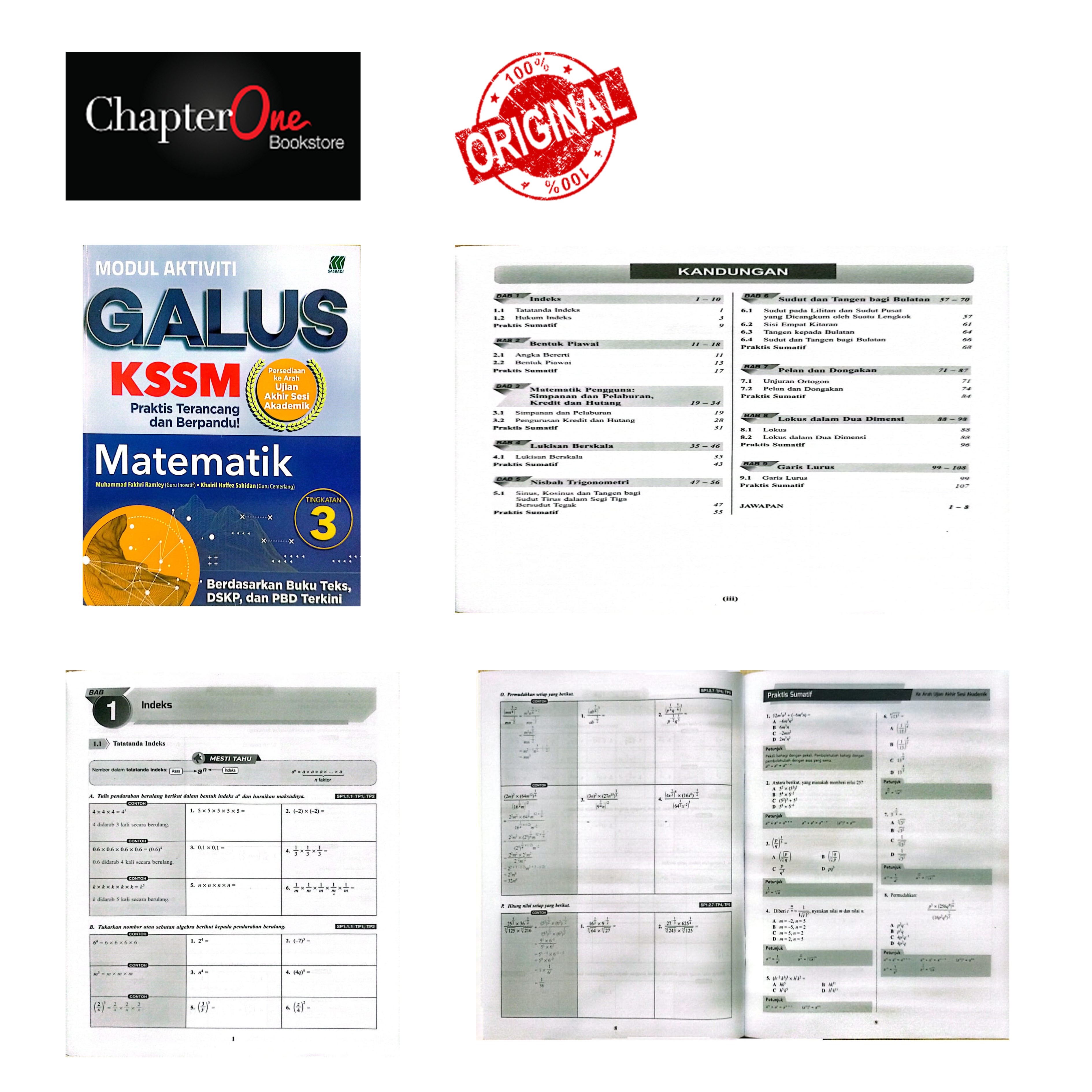 (SASBADI) MODUL AKTIVITI GALUS KSSM TINGKATAN 3 (2025) | Shopee Malaysia