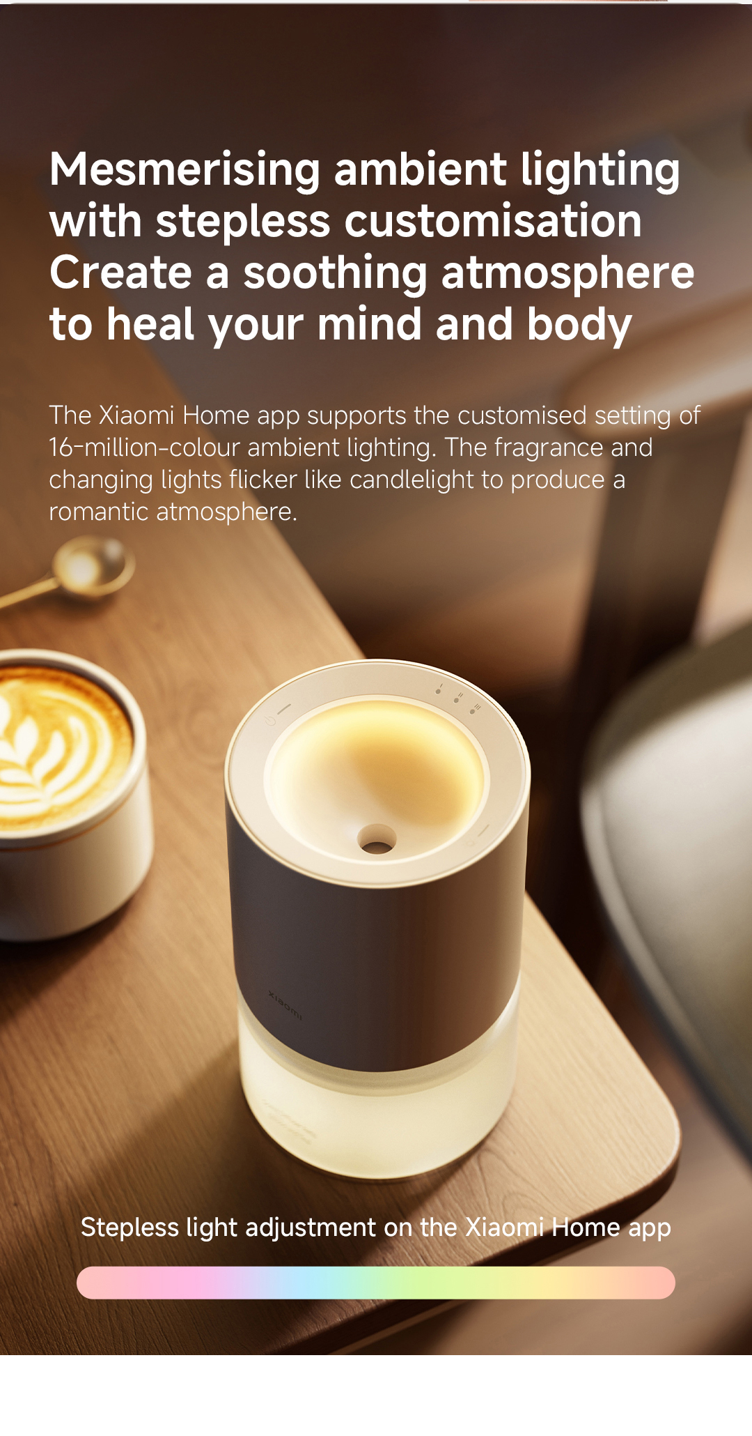 Xiaomi Smart Scent Diffuser smart control/Extra-long battery life/Low ...