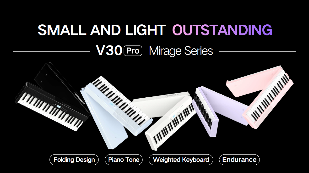 【Upgraded Version】Terence V30 Pro 88 Keys Foldable Piano Electonic Keyboard | Shopee Malaysia