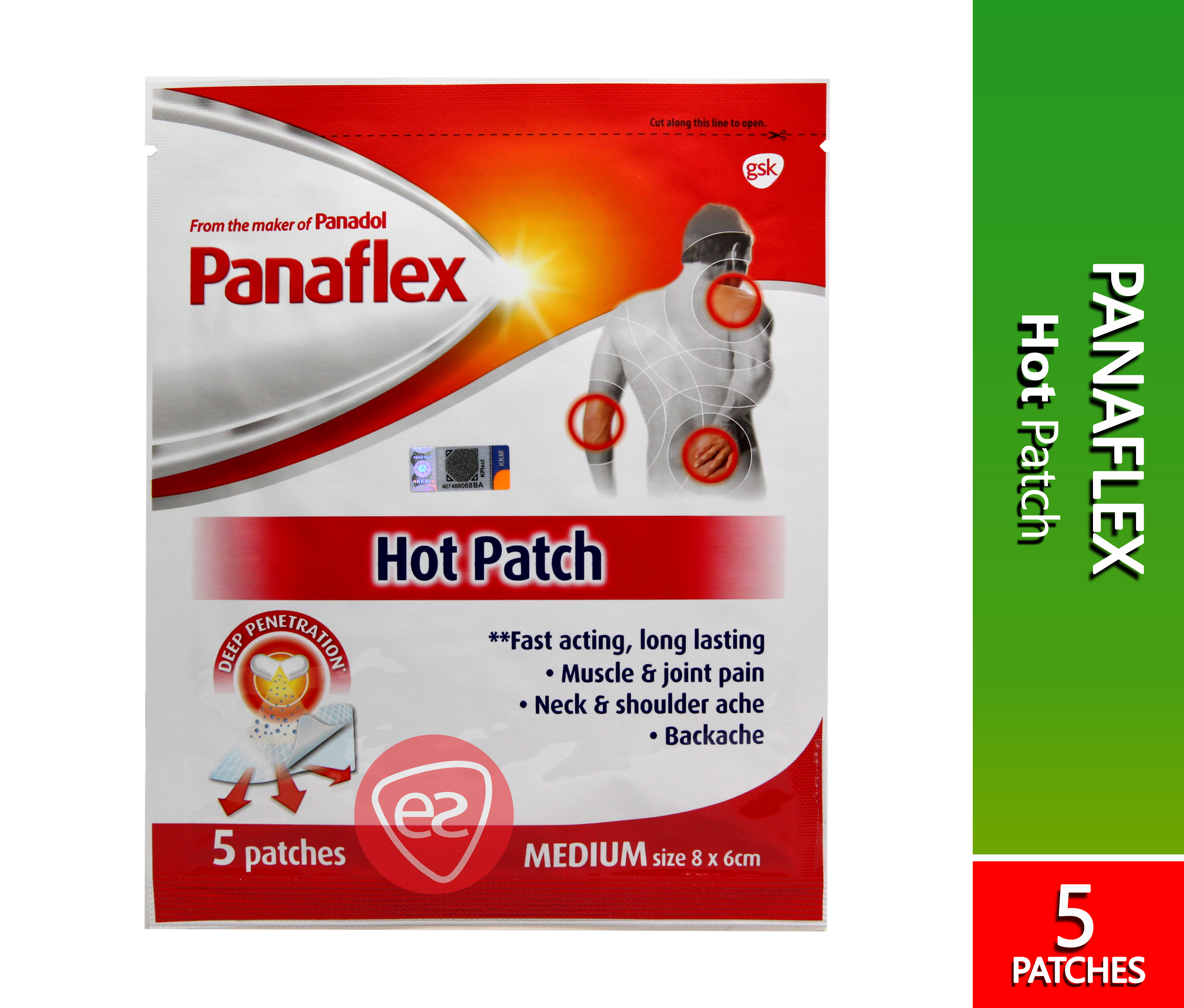 Panaflex Muscle & Joint Pain Relief Patch ( Hot Patch / Cold Patch ...