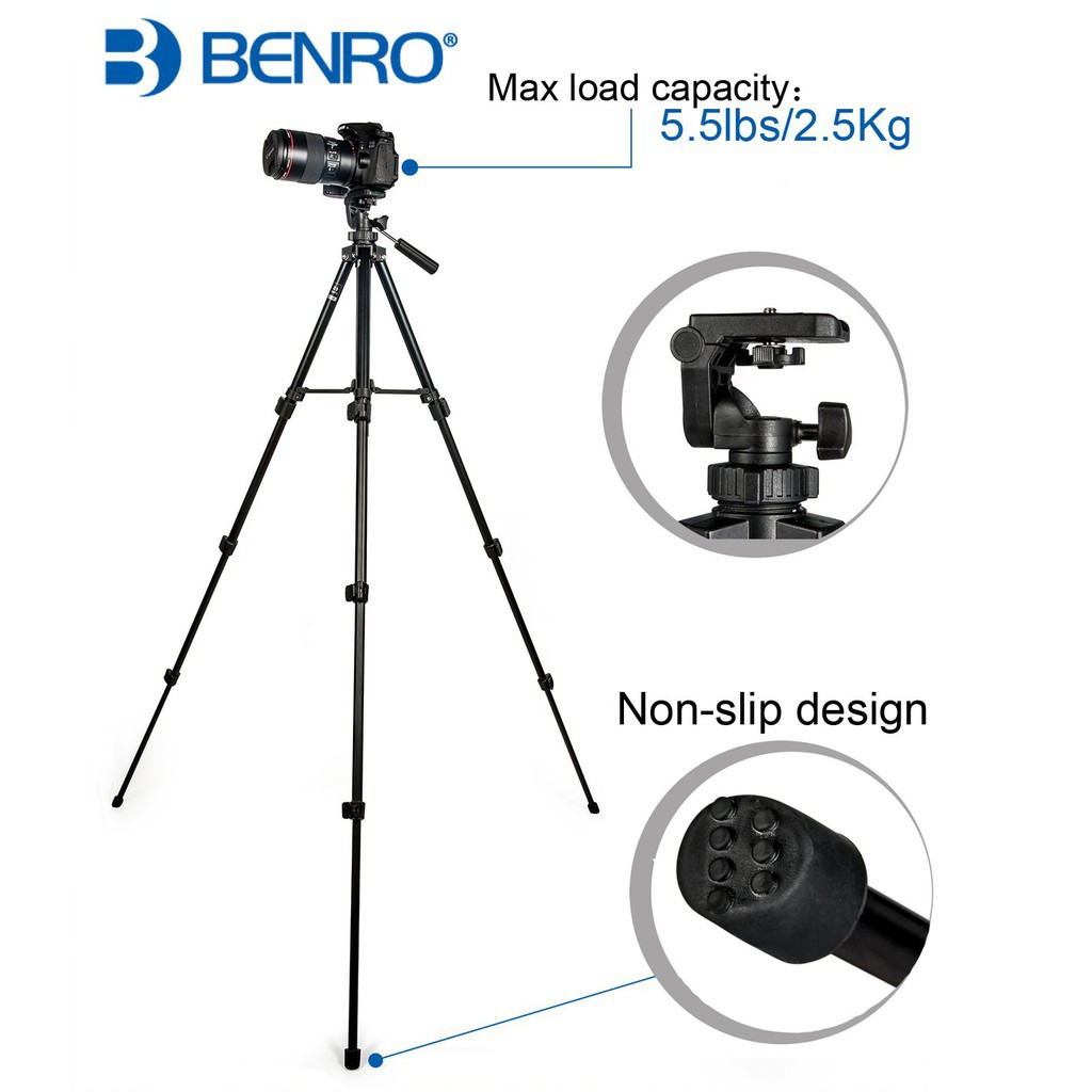Benro T660EX Digital Tripod Kit | Shopee Malaysia