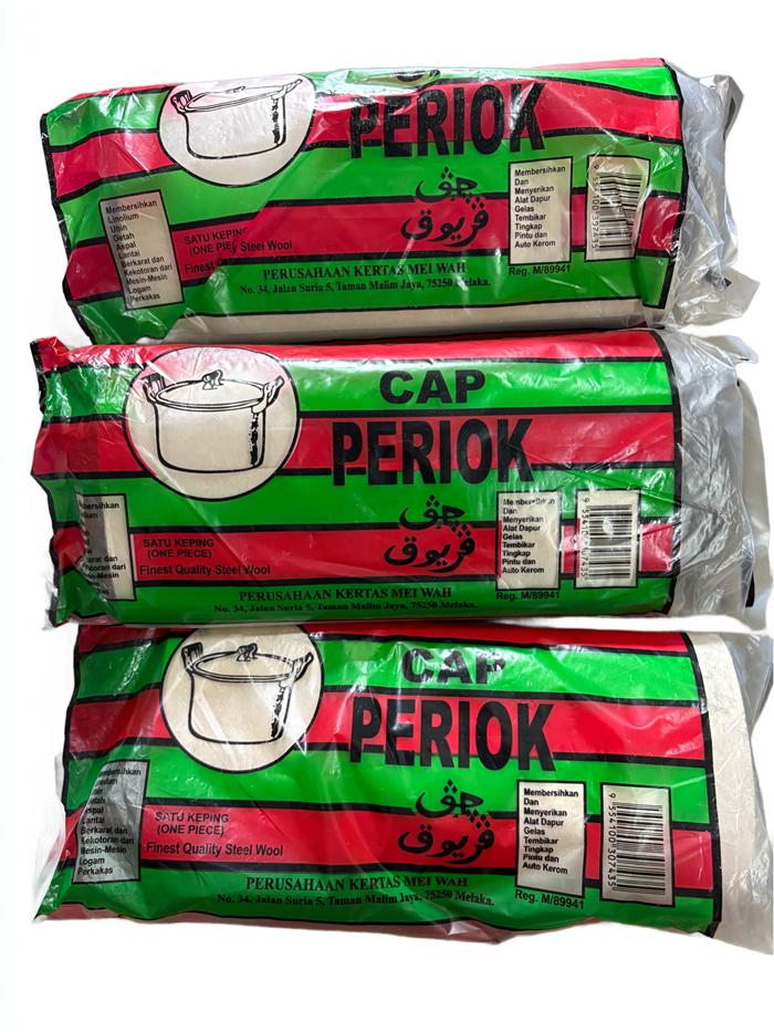 3 pcs Berus Periuk Halus Gosok Periuk Halus Bulu Keluli Berus Dawai ...