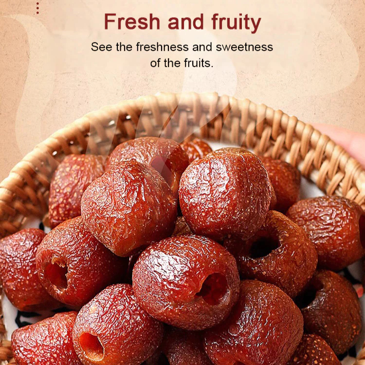 𝗛𝗼𝗹𝗹𝗼𝘄 𝗛𝗮𝘄𝘁𝗵𝗼𝗿𝗻 Dried Seedless Hollow Hawthorn Ball Preserved Fruit ...