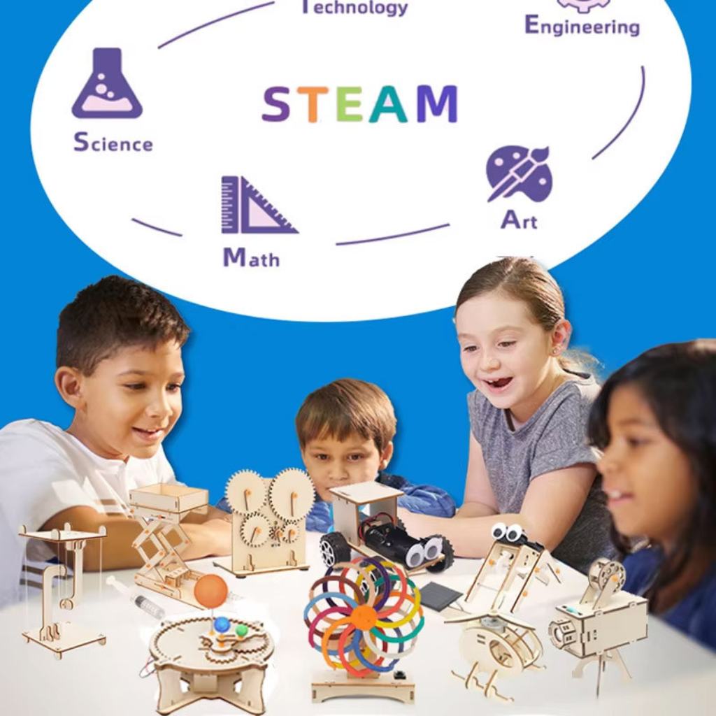 Berma Baby Kids DIY Electric Science Experiment Model Kit - Educational ...