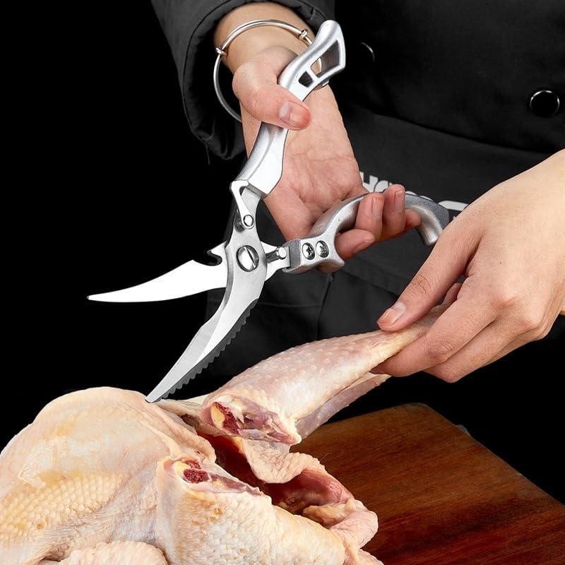 Scissors Powerful Chicken Chicke Heavy Duty Kitchen Scissor Stainless ...