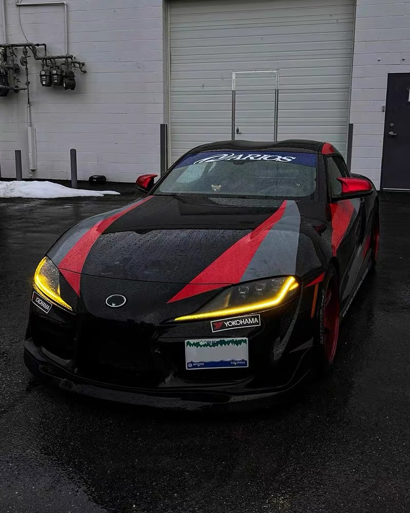 Toyota Supra A90 RGB DRL Module Multi Colour LED Daylight Module App ...