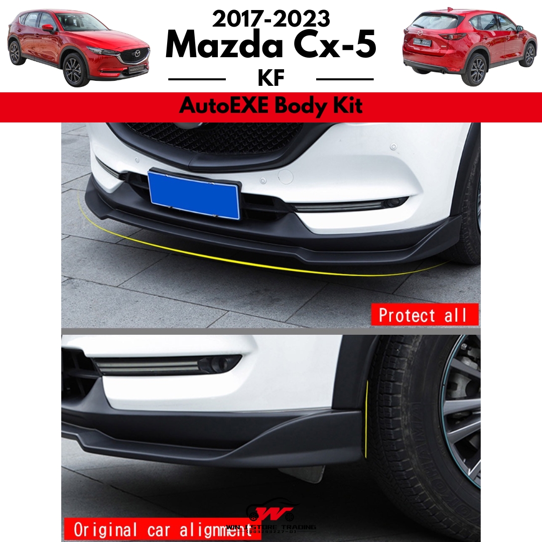 Mazda CX5 KF CX-5(2nd Gen) 2017-2023 Matte Black AutoEXE Body Kit For ...