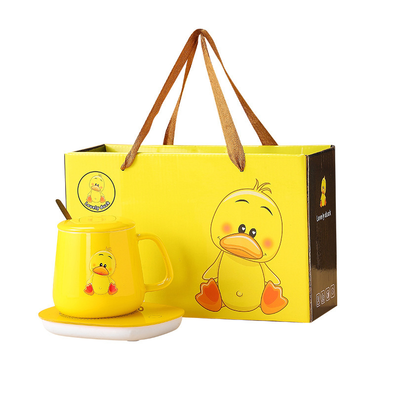 Smart Keep Warm Mug Gift Set - 55°C Constant Temperature Coffee Cup ...