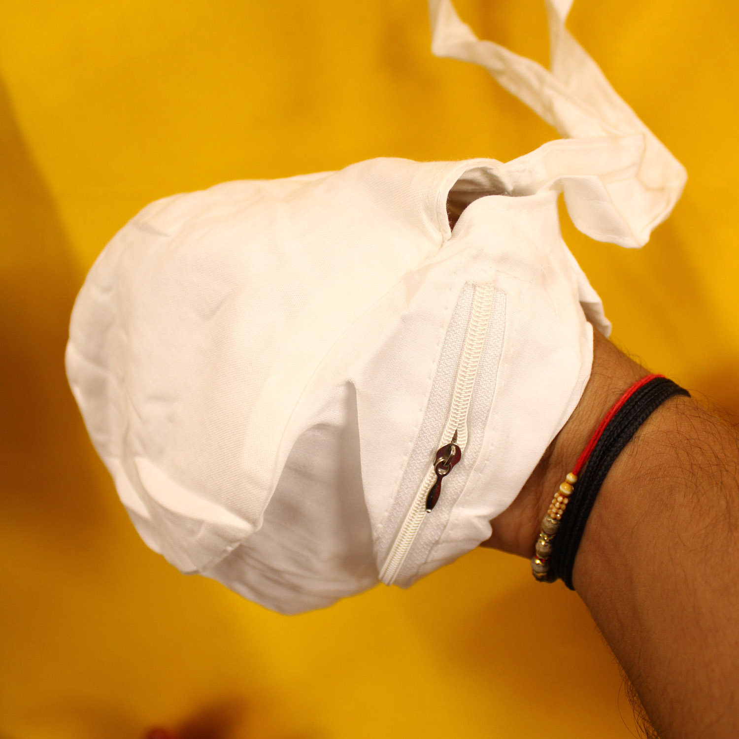 Pure White Gomukhi |Hare Krishna Japa Mala Bag/Chanting Bag/White ...