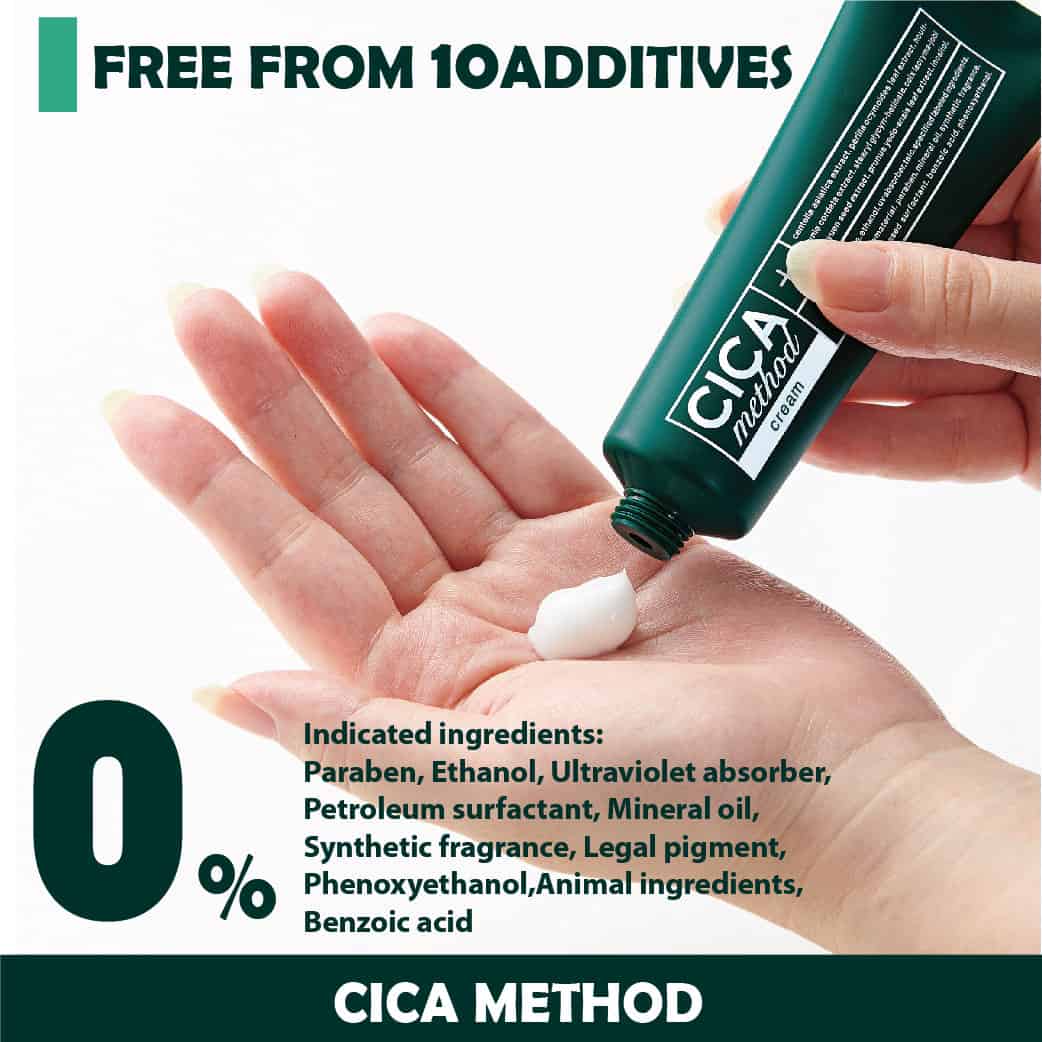 Cica Method Cream 50g | Restore Skin Moisture Balance & Fight Acne ...