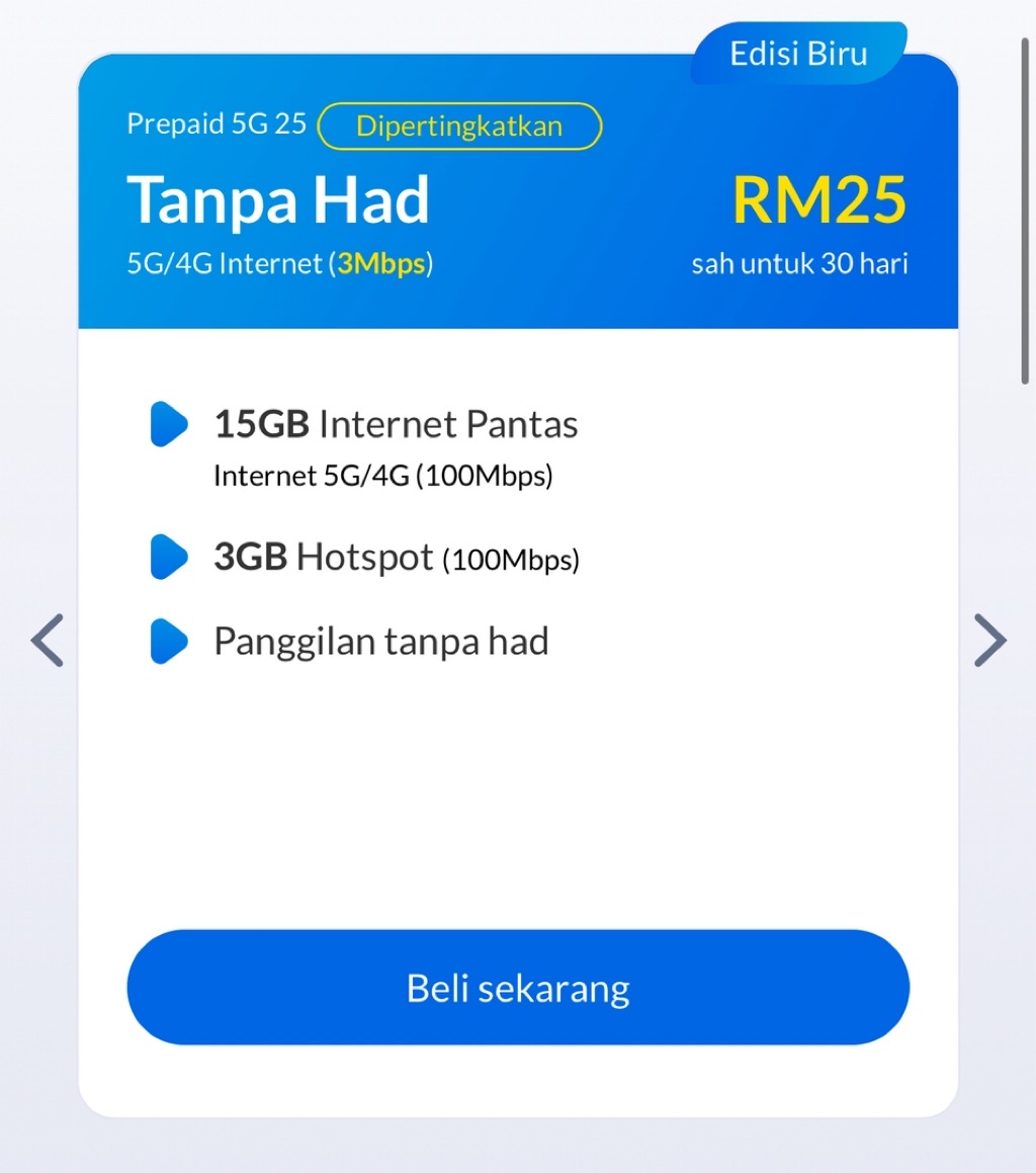 5G CelcomDigi Prepaid Edisi Biru Celcom Sim Card Choose last 4 Digit ...
