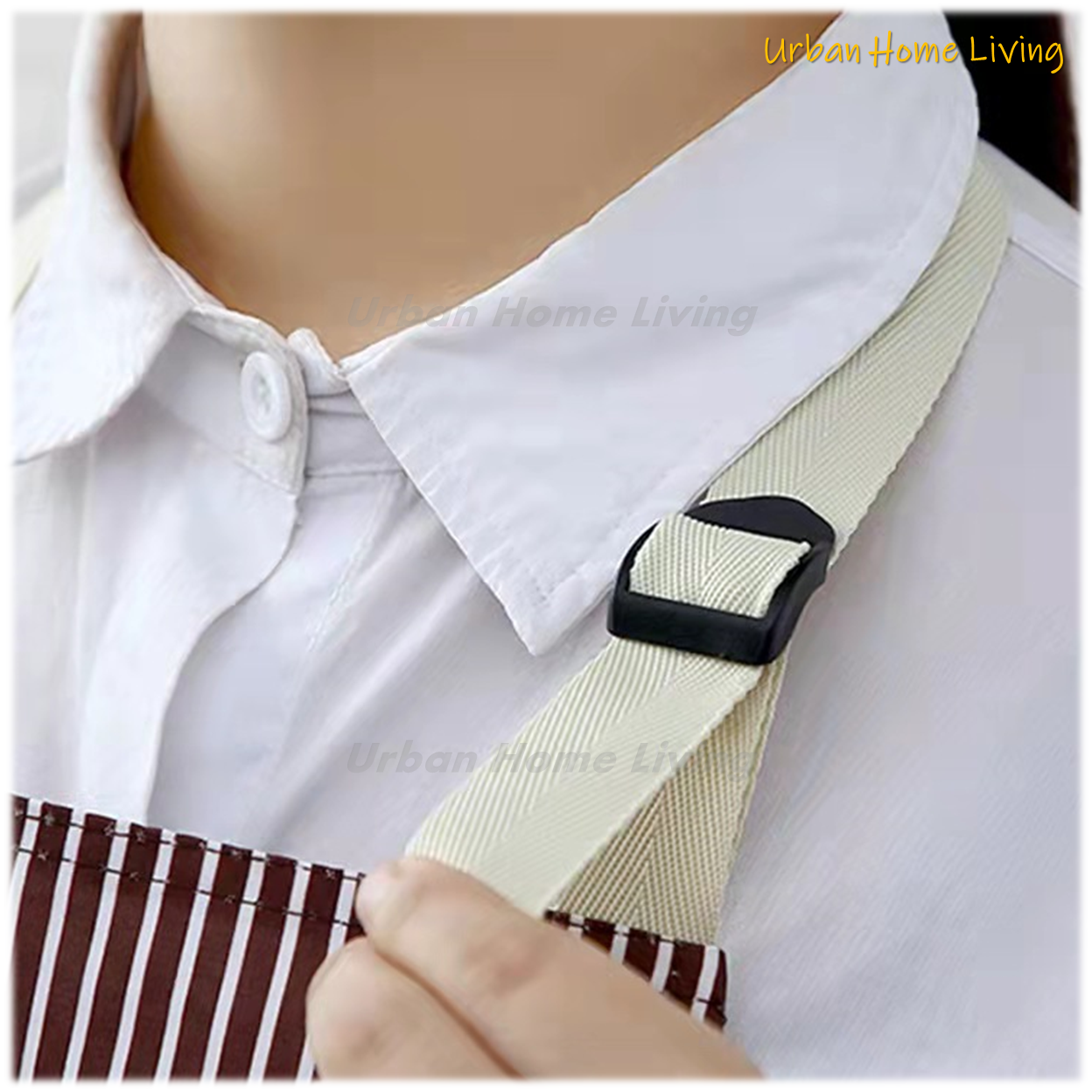 Kitchen Apron Waterproof Oxford Cloth with Hand Towel Design Apron ...