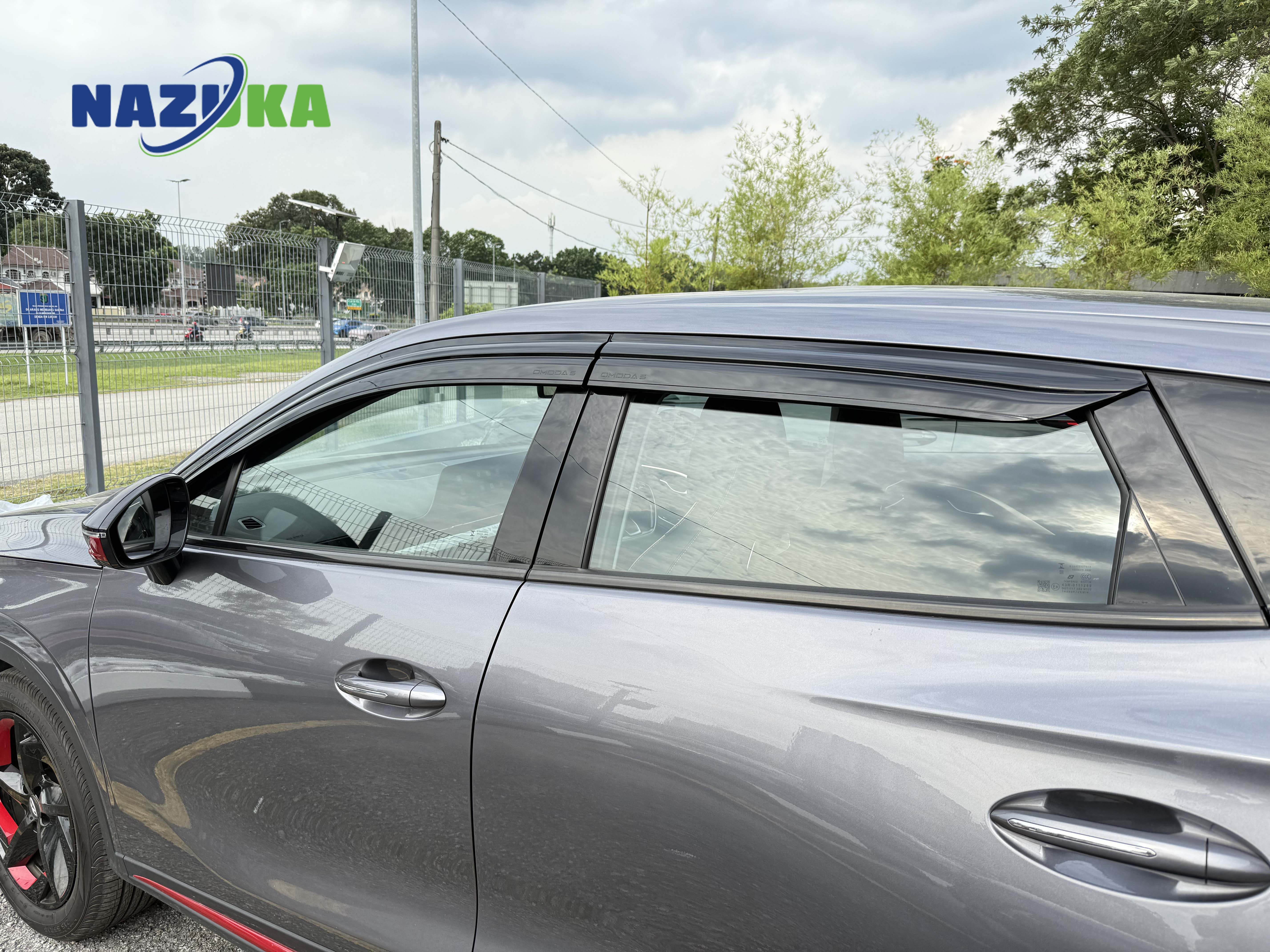 NAZUKA Chery Omoda 5/E5 Year 2022+ Injection Door Visor | Premium Wind ...