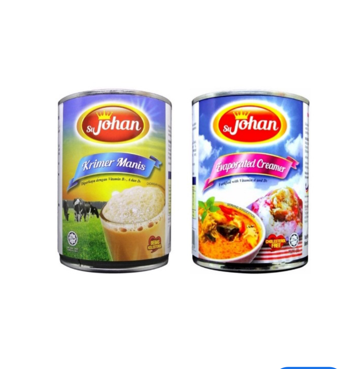 【READY STOCK】🎀 SuJohan Creamer 【Sweetened 500G/Evaporated 390g】🎀 ...