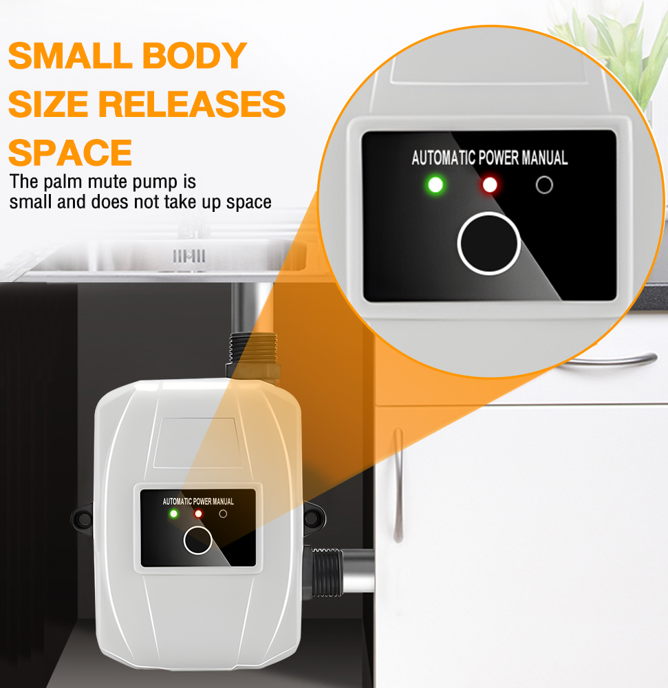 🔥Shower Booster 24V250W Auto Water Pressure Booster Pump for Shower ...