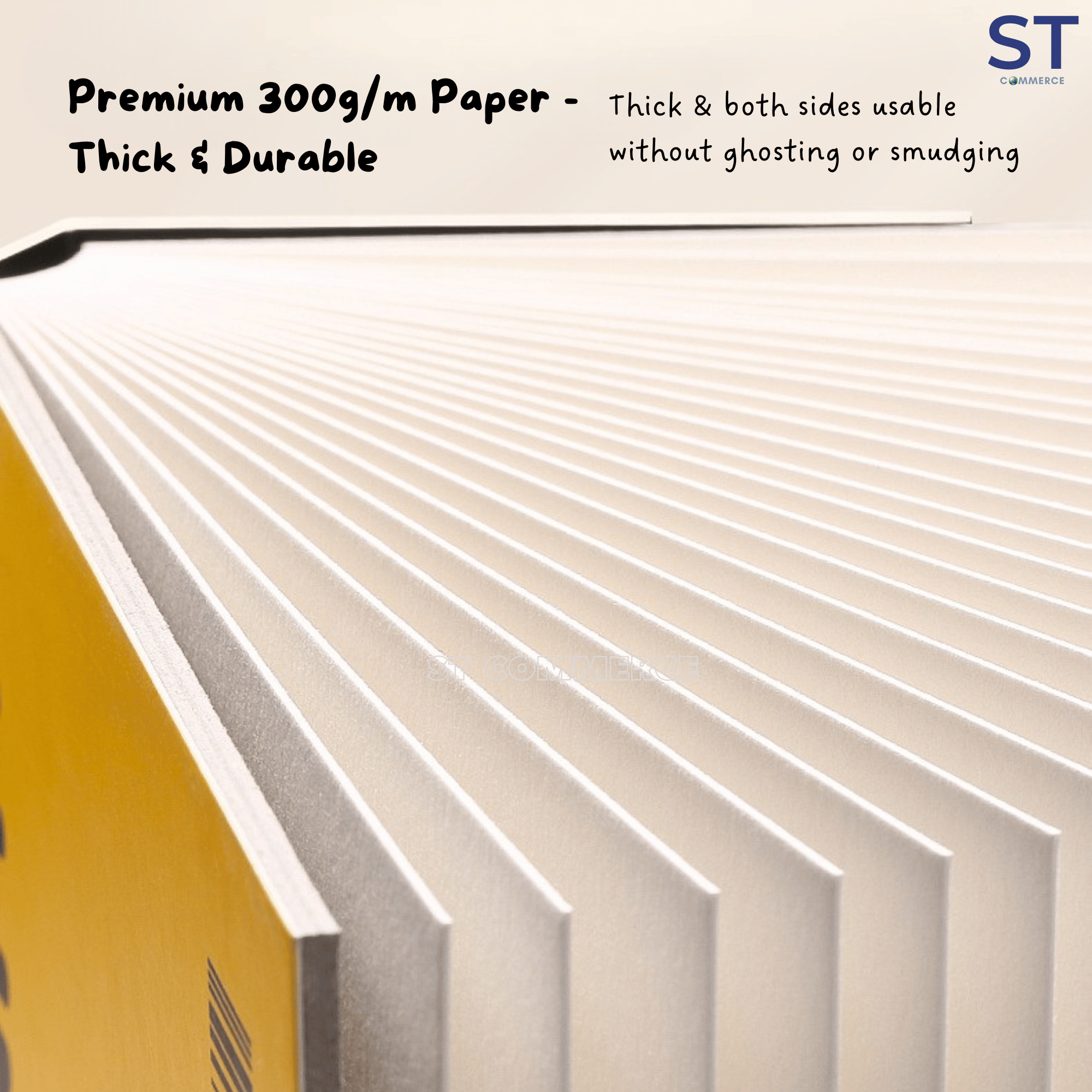 ENMY Acrylic Marker Sketchbook 300GSM Cotton Pulp Drawing Paper 8K ...