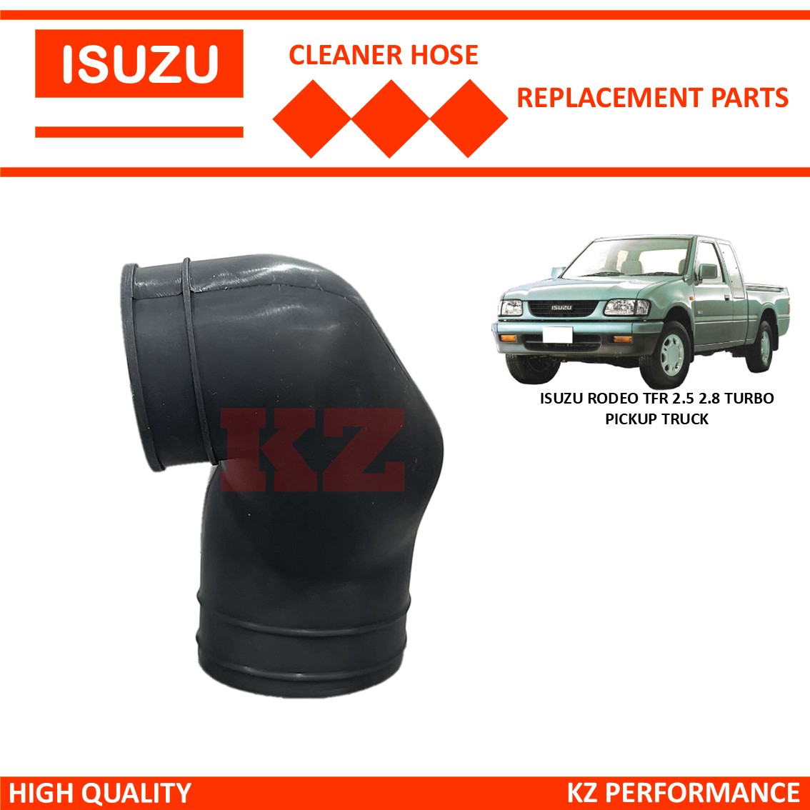 ISUZU RODEO TFR 2800 2.5 2.8 4JB1 TURBO AIR HOSE INTAKE HOSE | Shopee ...