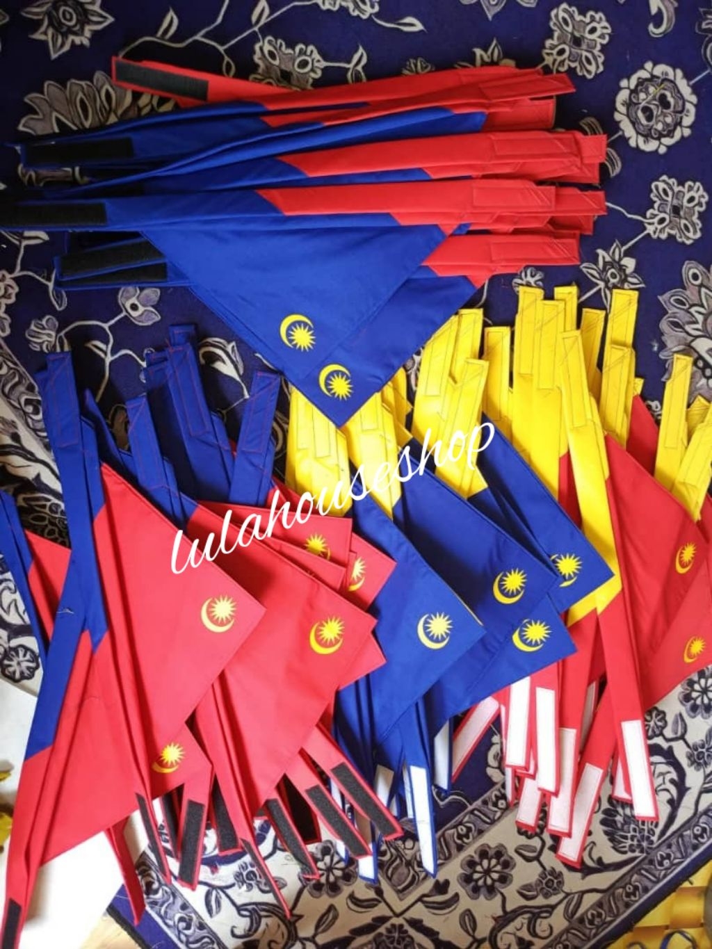 TANJAK DWI WARNA, PLAIN, CORAK MERDEKA kanak2 (boleh laras) | Shopee ...