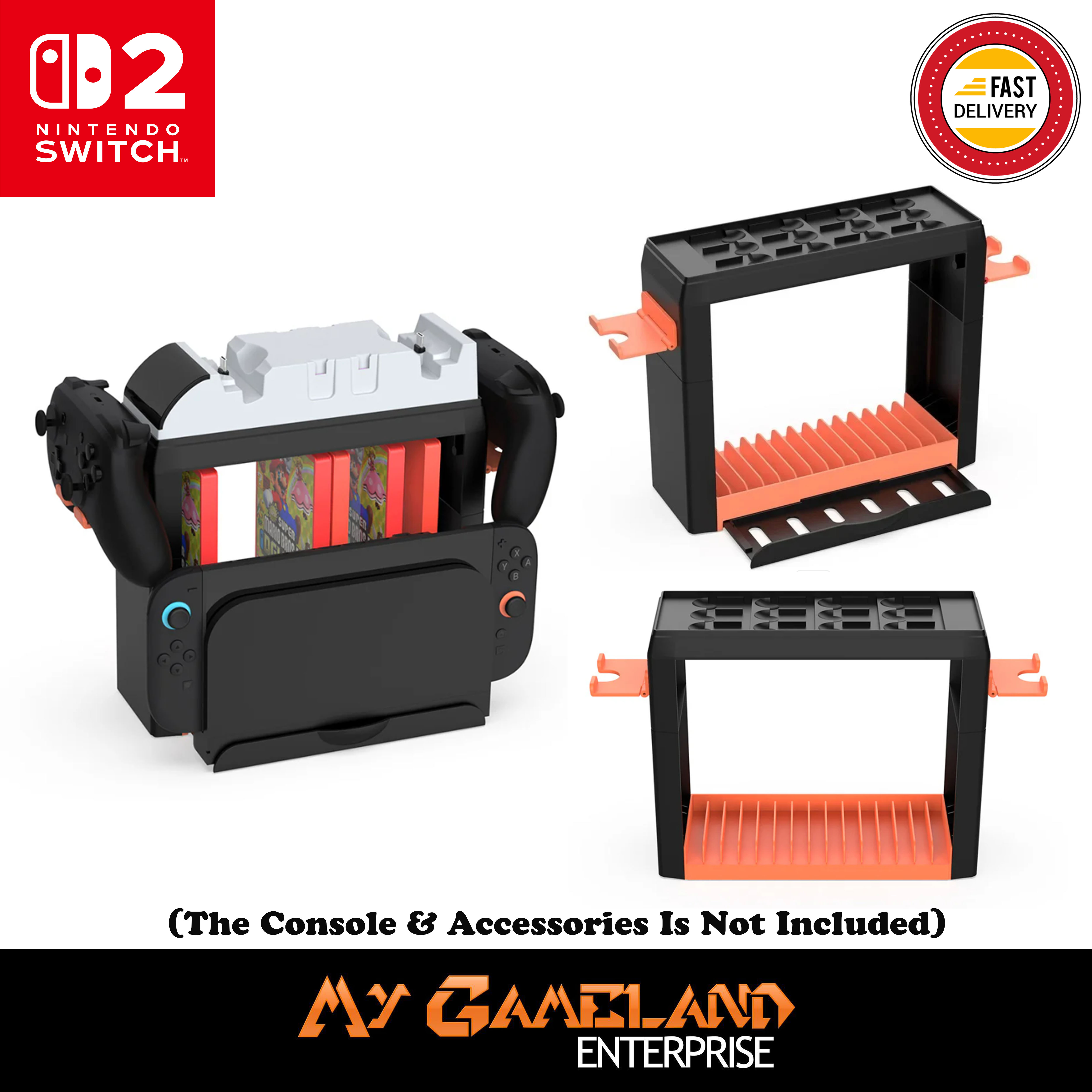 DOBE Nintendo Switch 2 / Oled / V1 / V2 Multi-Functional Game Storage ...