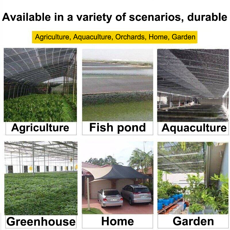 ⚡50% / 70%⚡Orchid Netting Sunshade Net Anti-UV Outdoor Shading Sunshade ...
