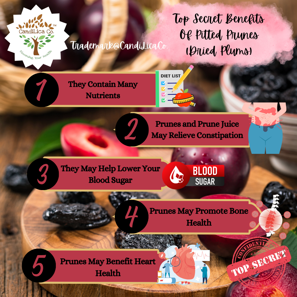 Pitted Prunes | Buah Plum Kering Tanpa Biji | 去核西梅干 – CandiLica Co ...