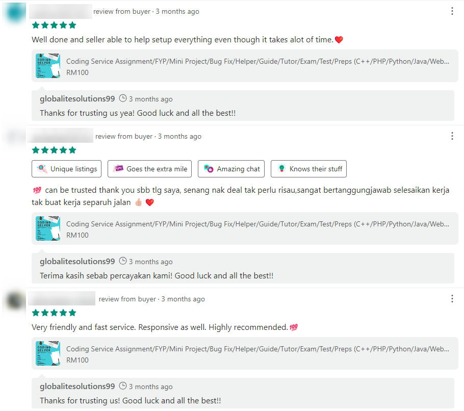 Coding Service Assignment/FYP/Mini Project/Bug Fix/Helper/Guide/Tutor ...