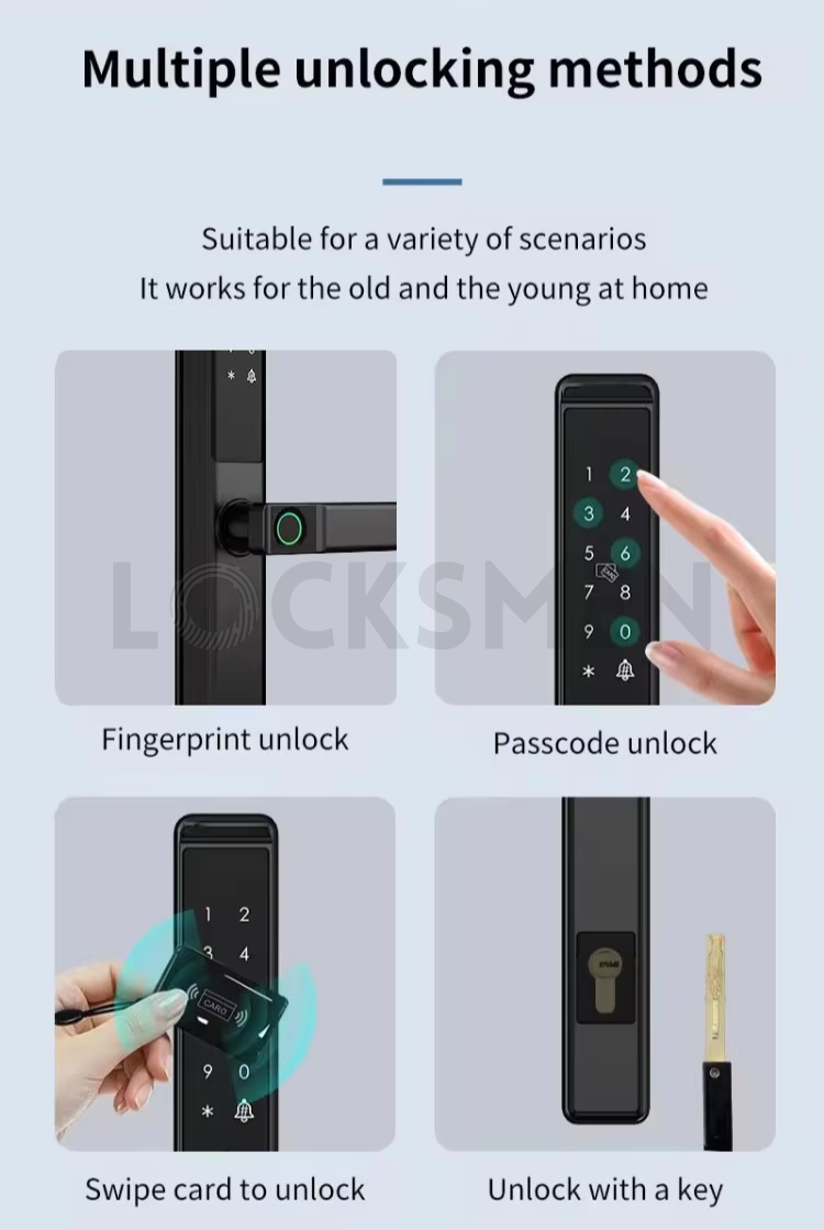 LOCKSMEN A301 KUNCI PINTAR DIGITAL GRIL LUARAN | KALIS AIR IP65 ...