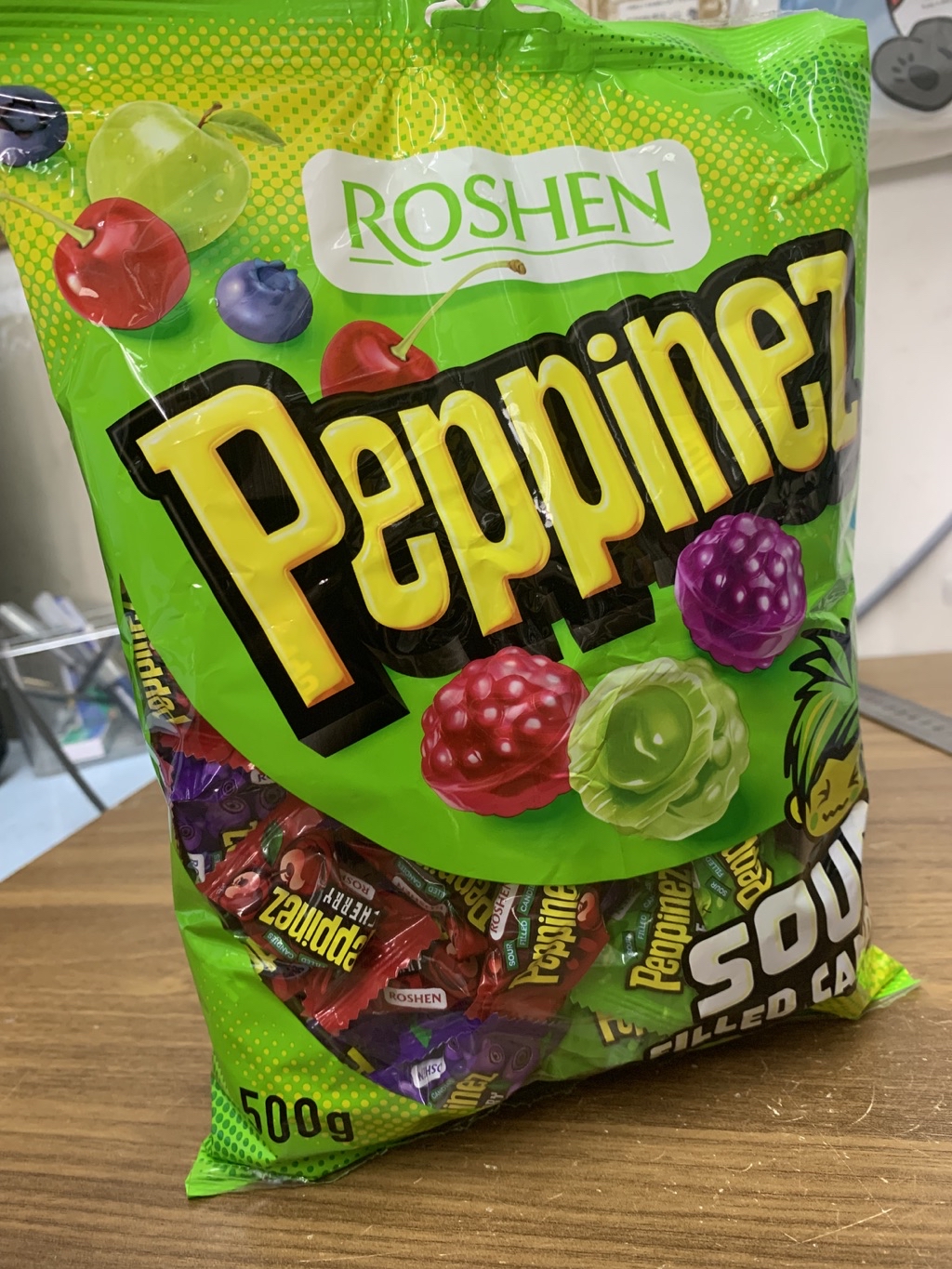 ROSHEN PEPPINEZ SOUR FIILED CANDIES 500g / Ready stock | Shopee Malaysia