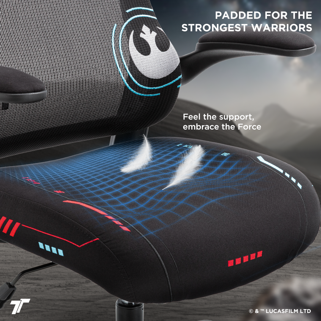 TT AIRFLEX V2 Star Wars Edition Ergochair Mesh Office Chair Ergonomic ...