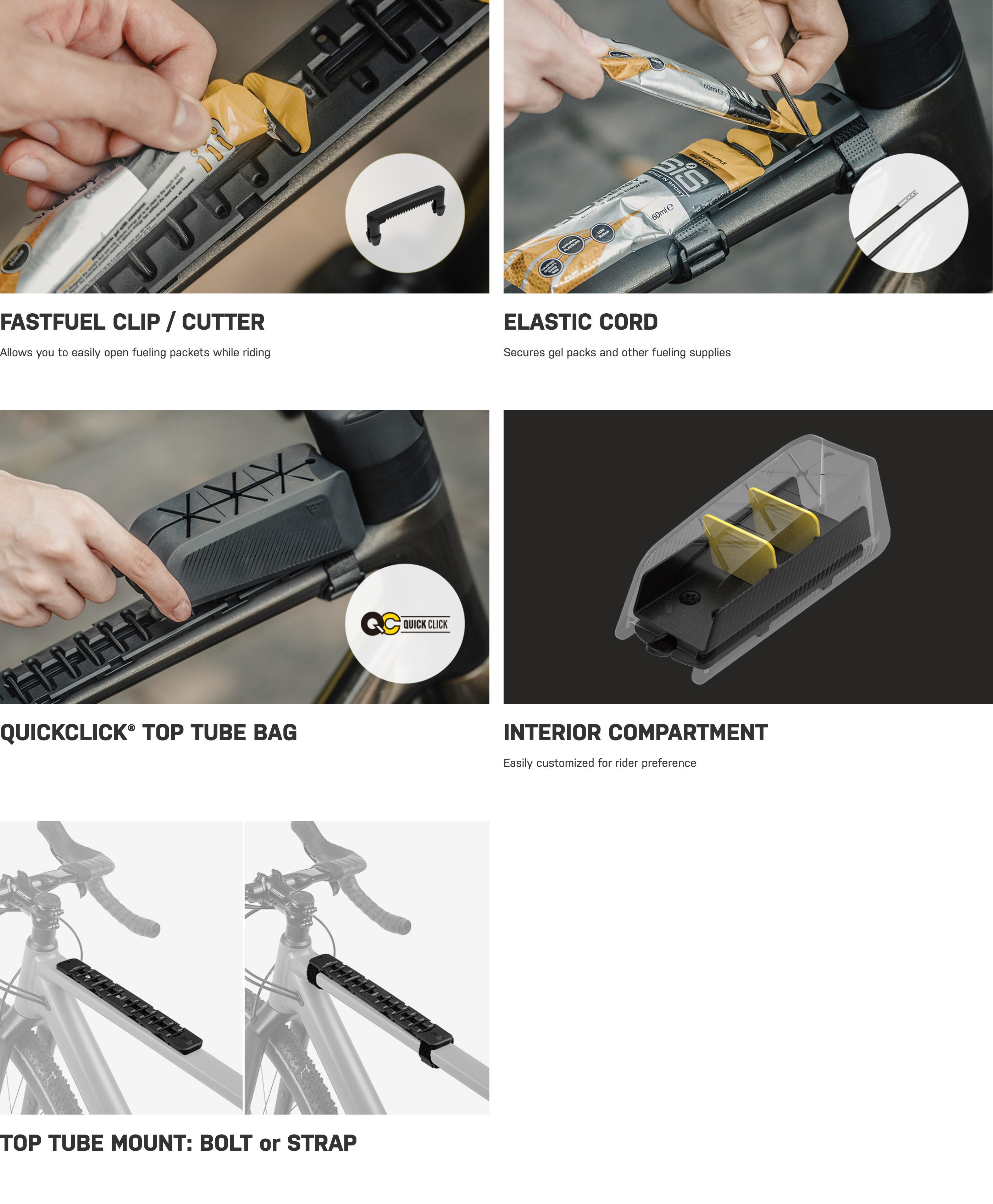 TOPEAK FASTFUEL TRI-STATION TOP TUBE BAG | Shopee Malaysia