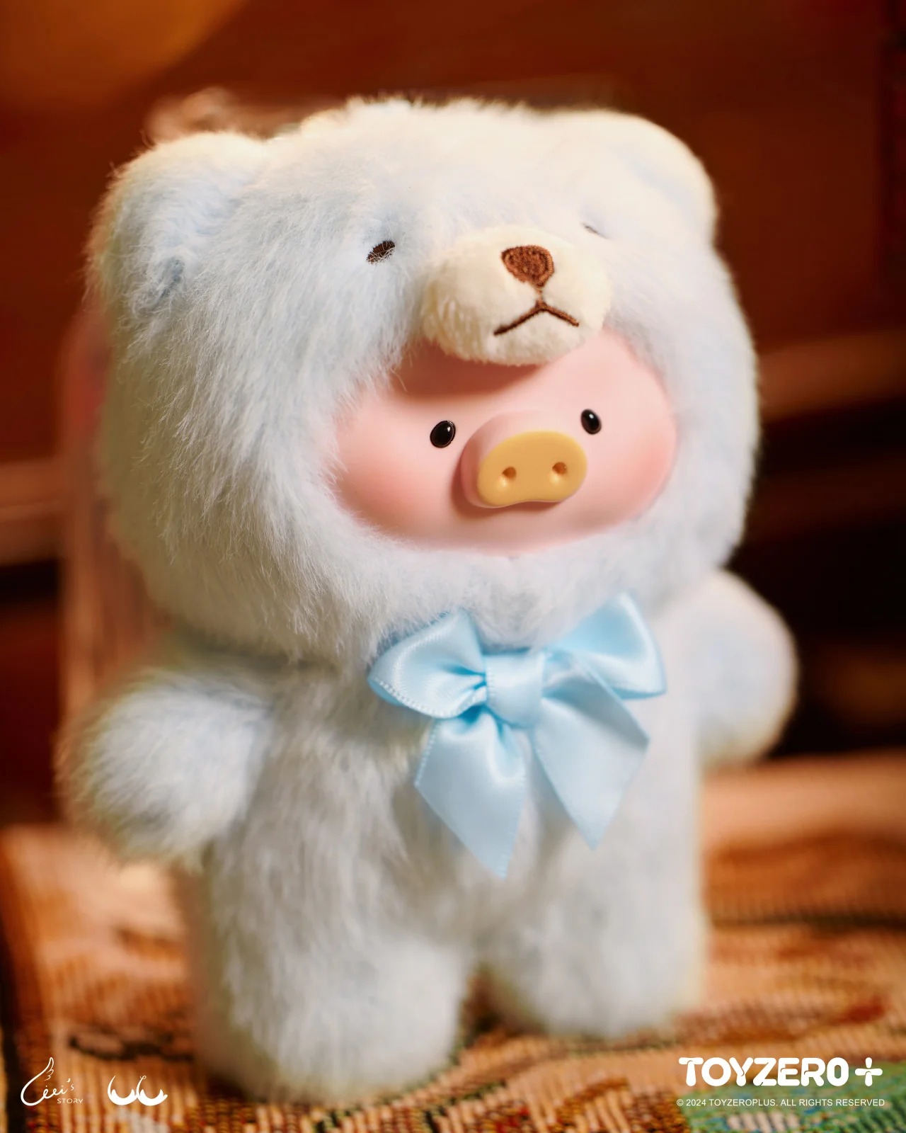 Ready stock Original ToyZeroPlus x Lulu The Piggy Vintage Teddy Vinyl ...