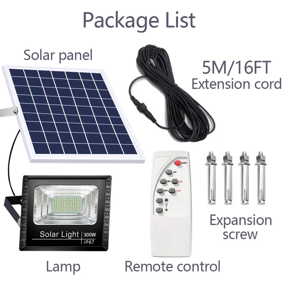 MG Lampu Solar Outdoor Waterproof Solar Light Outdoor Lighting IP67 ...