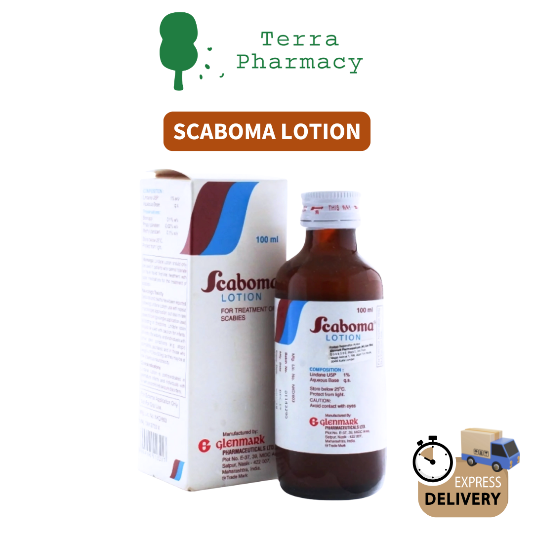 SCABOMA Lotion 100ml (Treatment For Scabies & Head Lice) | Shopee Malaysia