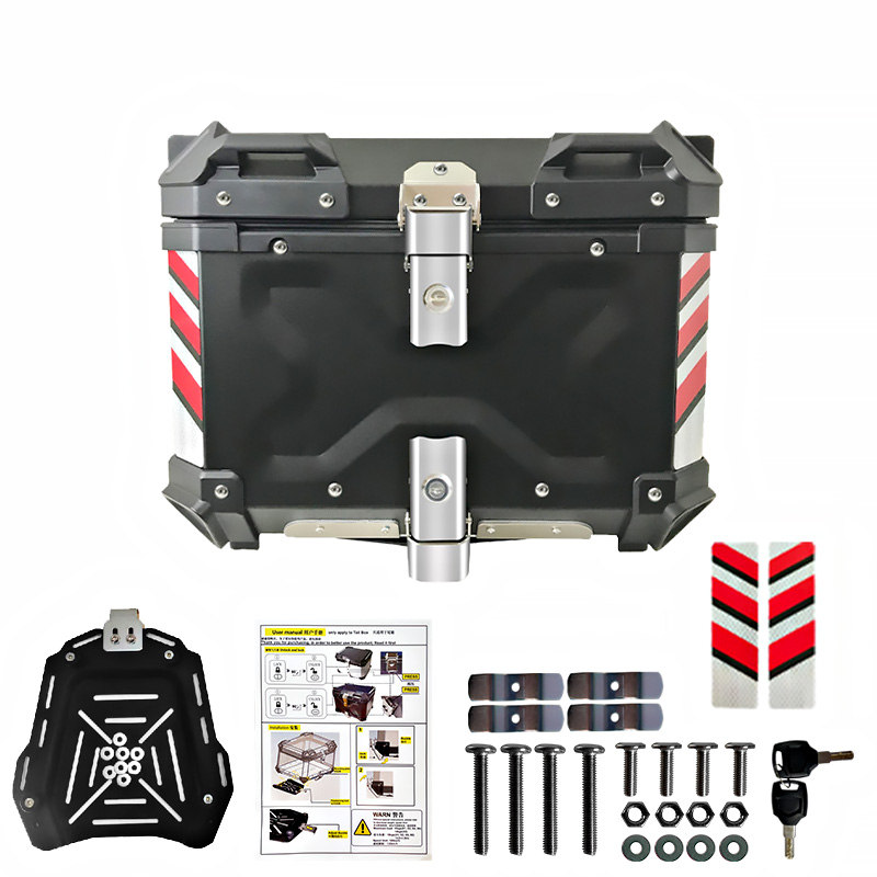 Aluminium Alloy Top Box Motorcycle 45/55/65L Used for ADV XMAX V2 NMAX ...