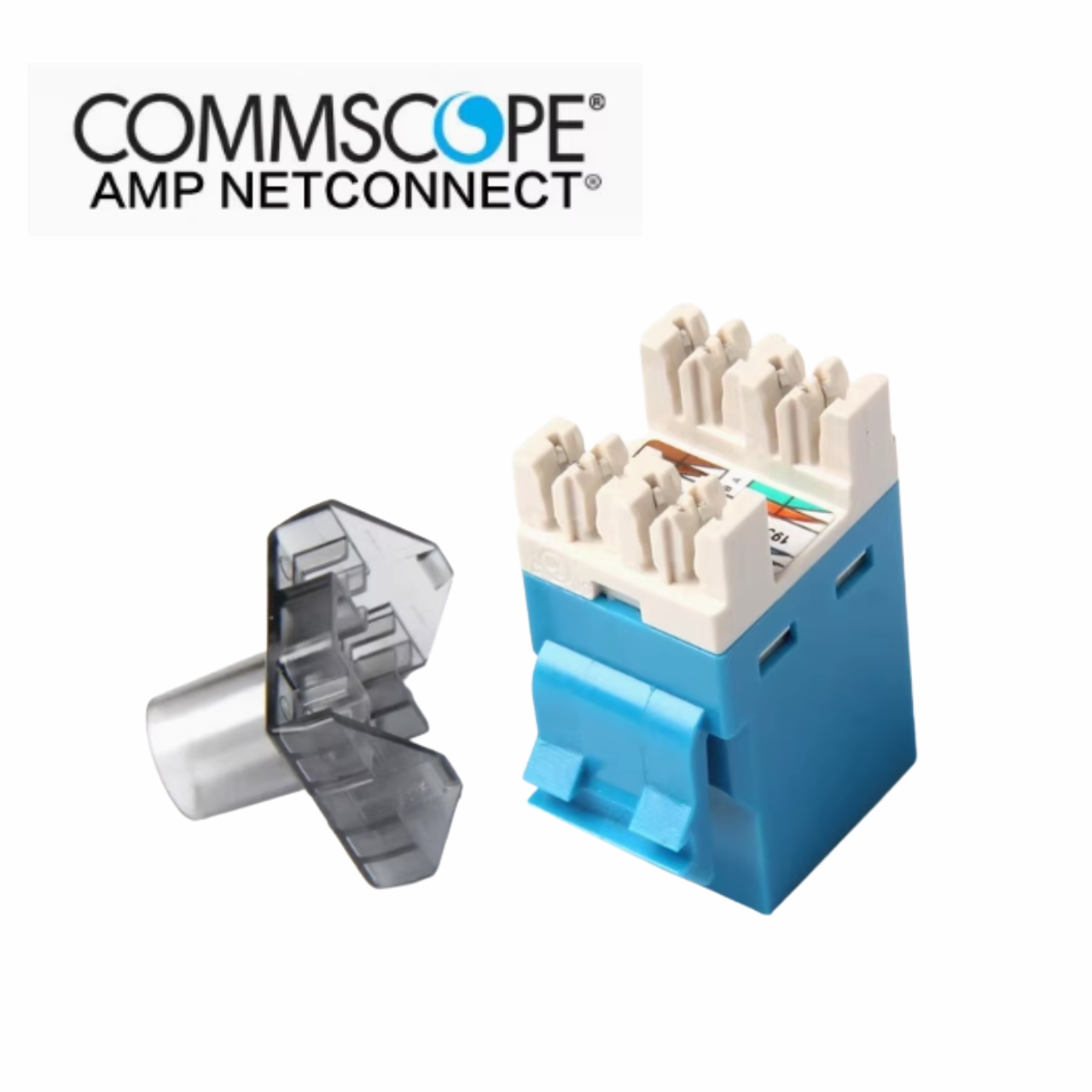 Commscope AMPCONNECT CAT6 Keystone Jack Module Network Connector ...