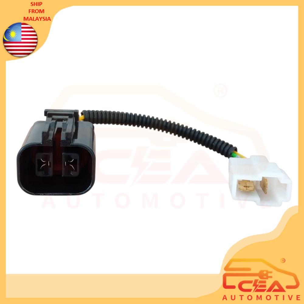 1PCS 2PIN UNIVERSAL TYPE PROTON WIRA ALTERNATOR TO SAGA MODIFY ...