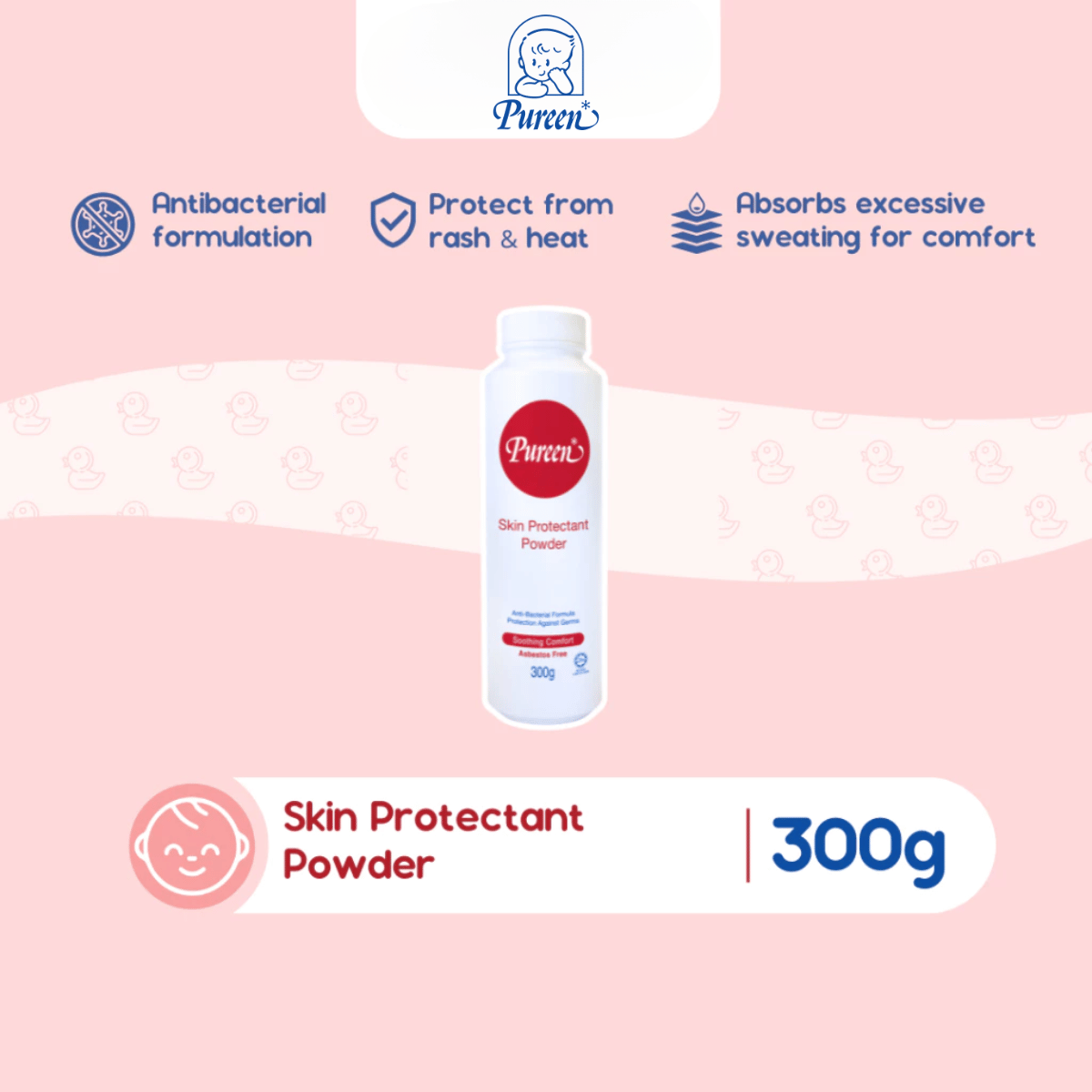 PUREEN SKIN PROTECTANT POWDER 300G | Shopee Malaysia