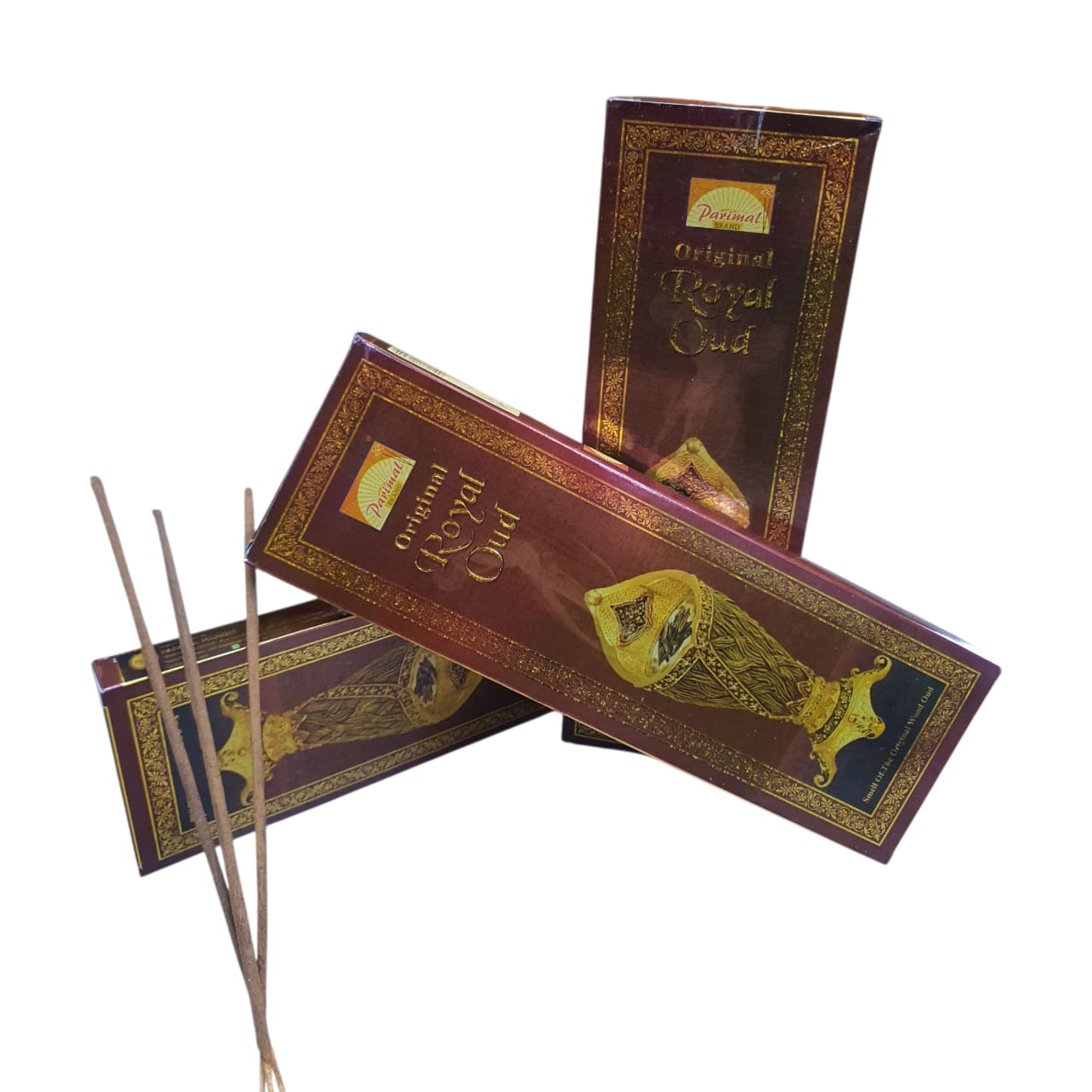 Parimal Original Royal Oud Agarbathi - Incense Sticks with Woody ...