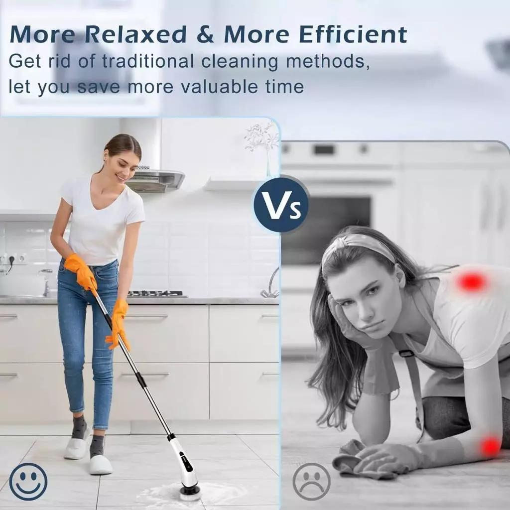 Bosch electric cleaning brush rechargeable cordless electric rotary ...