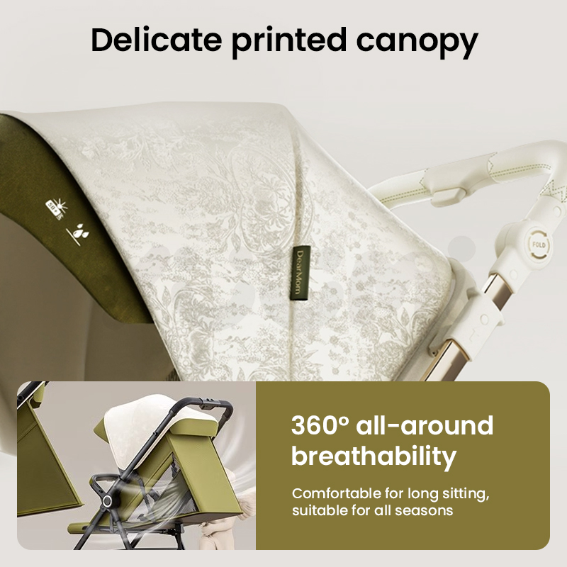 Yuumi Foldable Compact Baby Stroller Cabin Size Lightweight Adjustable ...