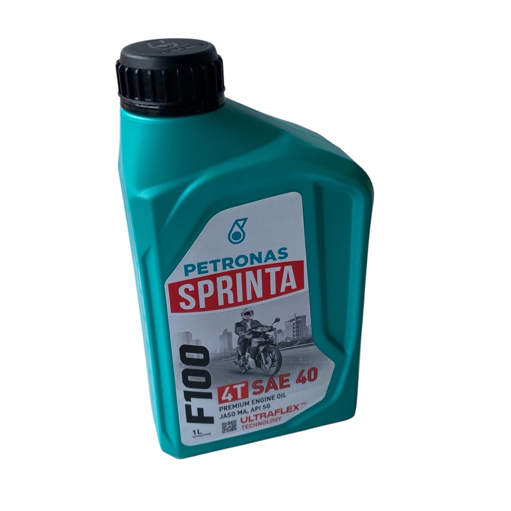 PETRONAS SPRINTA ENGINE OIL F100 4T SAE40 100% ORIGINAL | Shopee Malaysia
