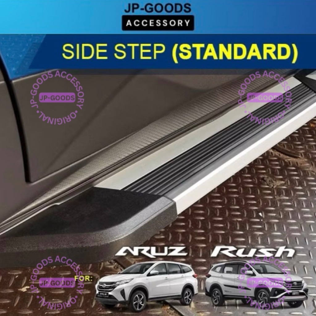 Perodua Aruz Toyota Rush Heavy Duty Door Side Step Running Board ...