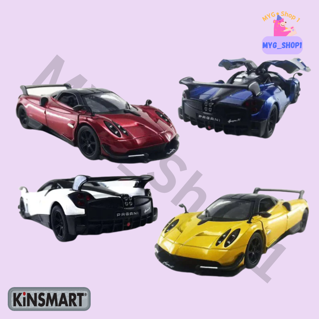 Kereta Mainan Asli/ Original Kinsmart 2016 Pagani Huayra BC Scale 1/38 ...
